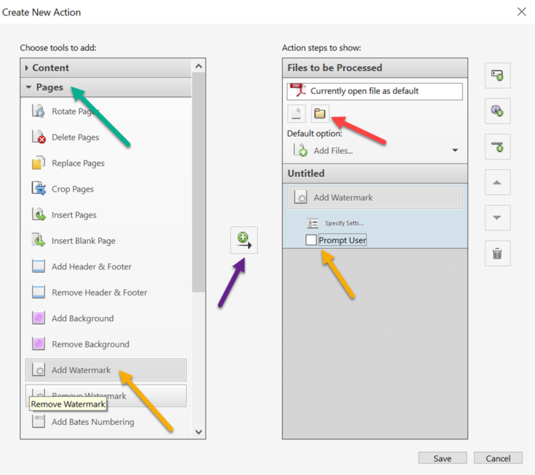 Batch process on PDFs in Adobe Acrobat