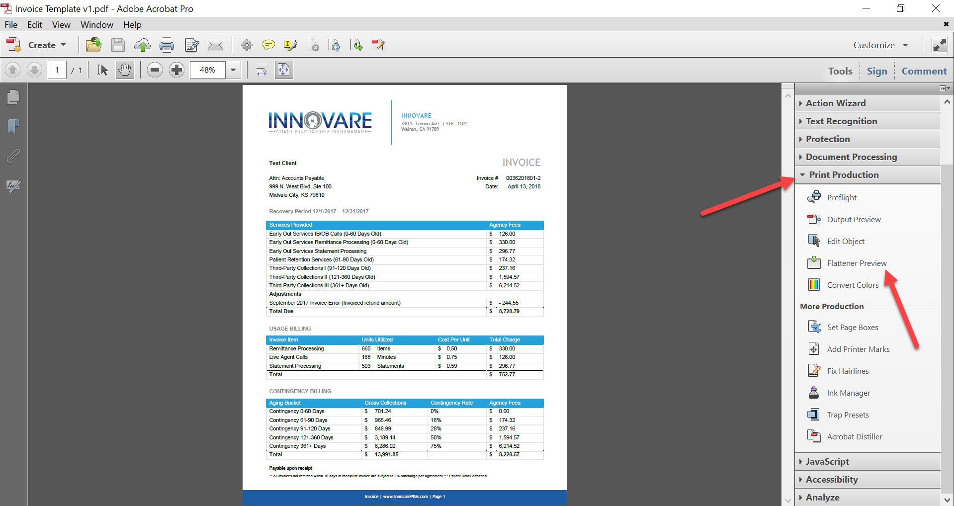 How to convert PDF text to outlines