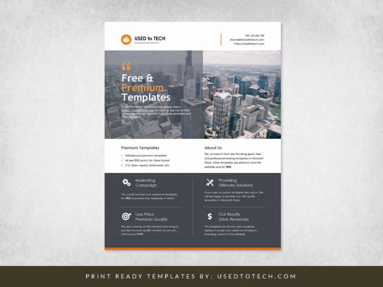 Free Modern Word Templates
